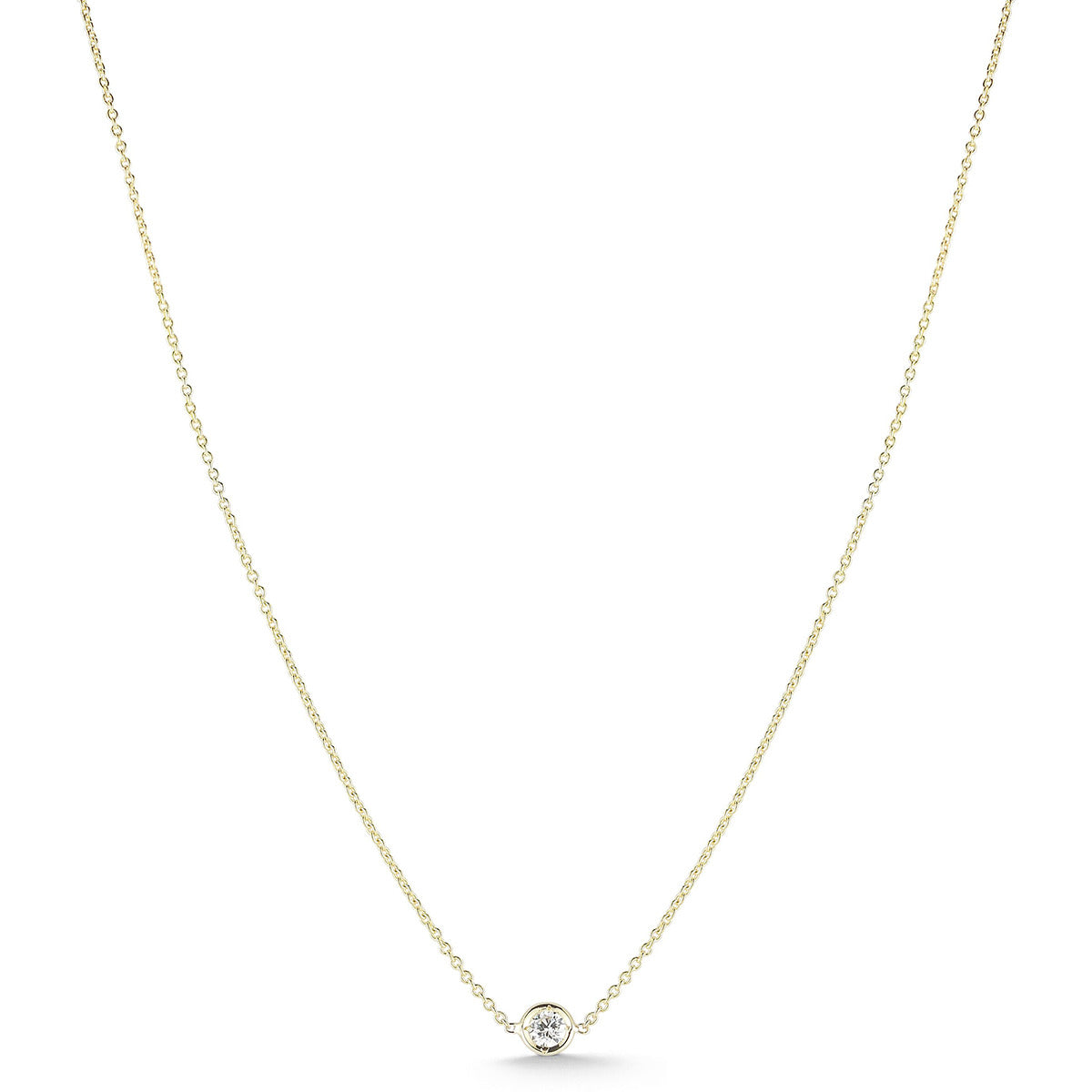 Necklace with 1 Diamond Station | Sylvan's Jewelers